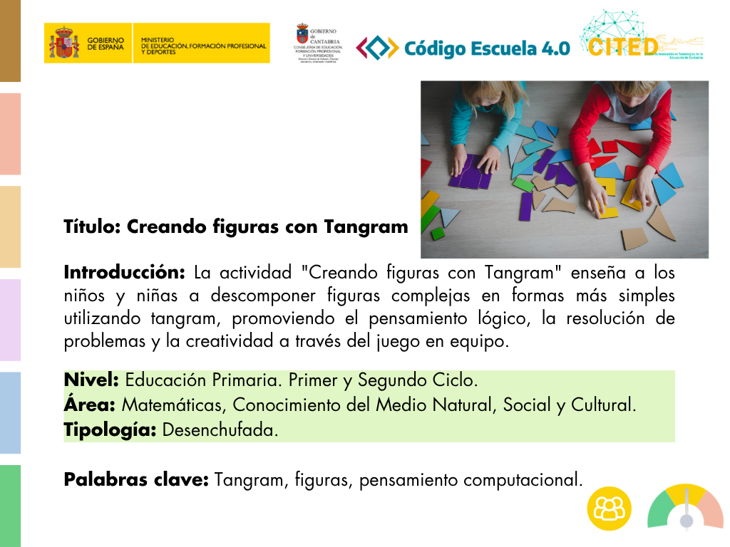 Creando figuras con el Tangram - Código Escuela 4.0 Educantabria